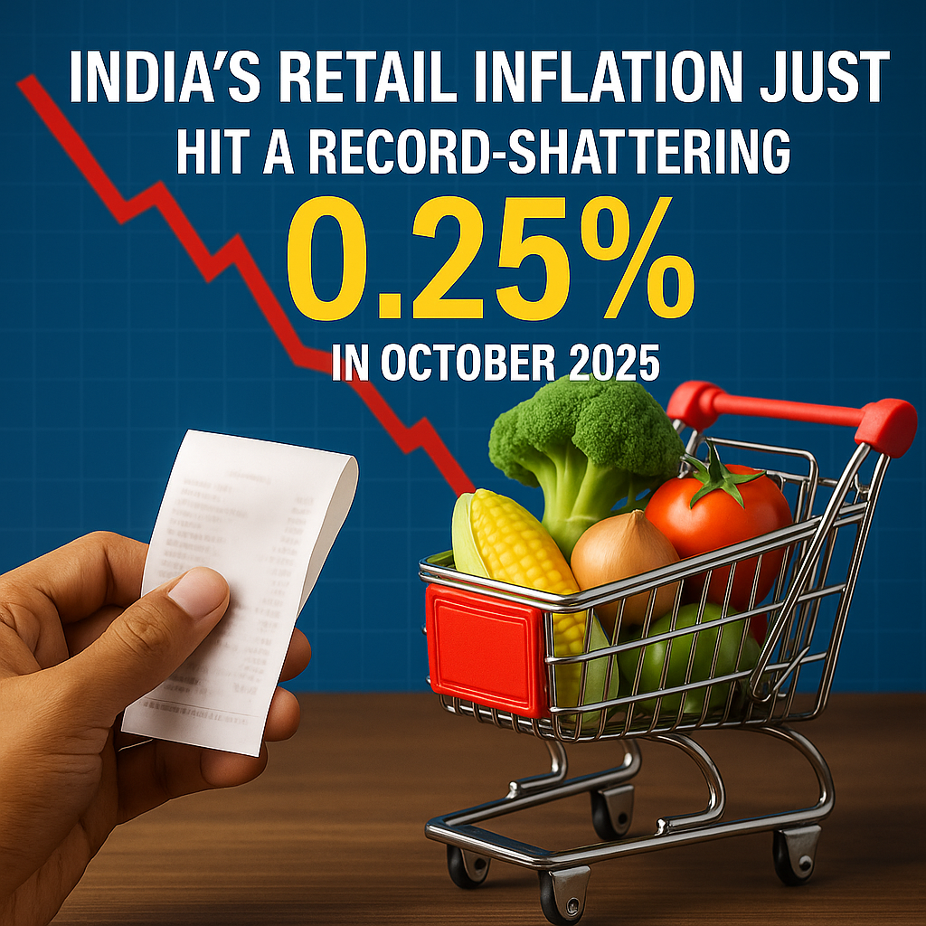 October Marks a New Low in India's Inflation Rates